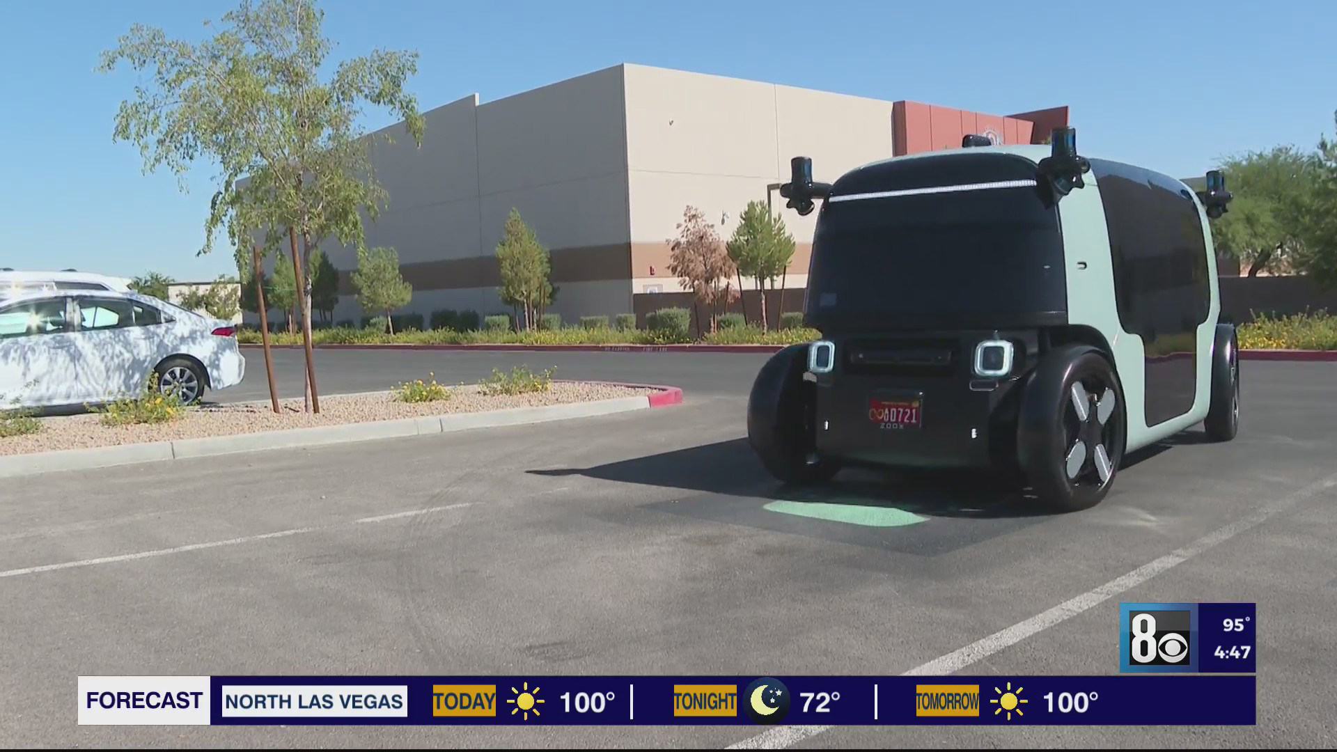 Zoox introduces driverless robotaxi in Las Vegas Zoox introduces driverless robotaxi in Las Vegas