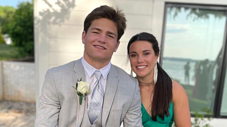 Quarterback Drake Maye and Ann Michael Hudson's Relationship Timeline Quarterback Drake Maye and Ann Michael Hudson's Relationship Timeline