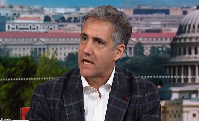 Michael Cohen says he will flee US if Trump wins Michael Cohen says he will flee US if Trump wins