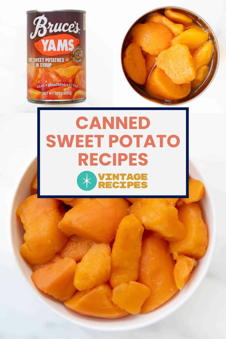 Must-try Canned Sweet Potato Recipes