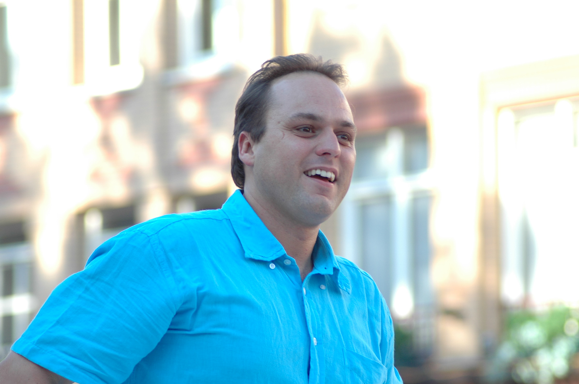 “Zoon Frans Bauer stond met mond vol tanden”