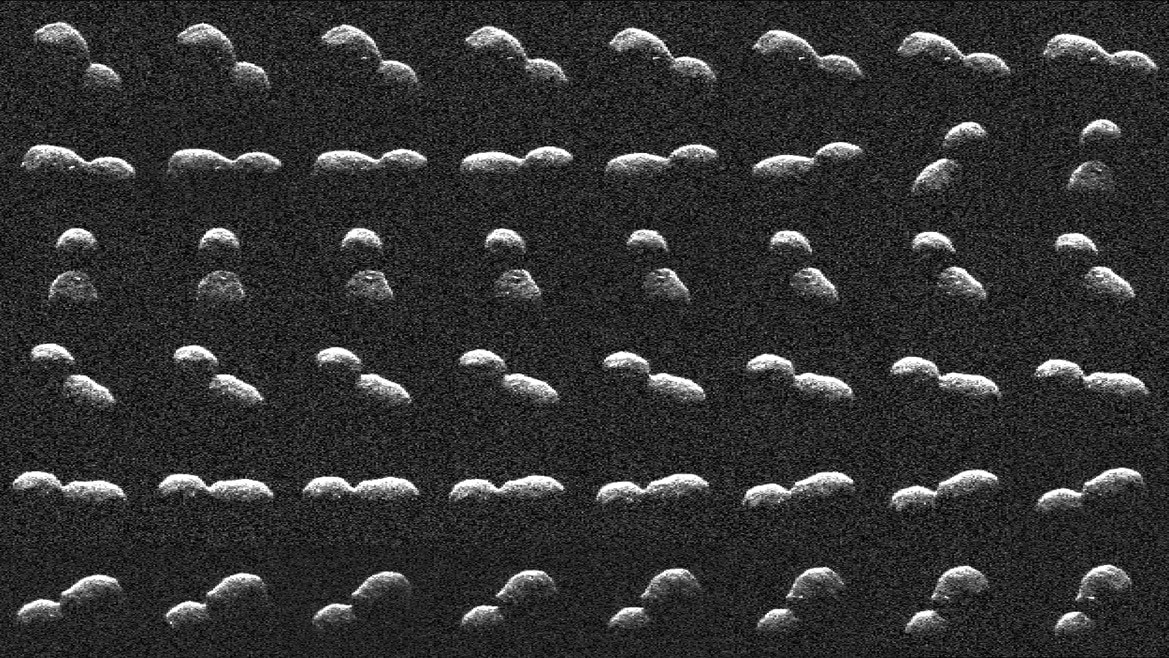 Peanut-shaped mysterious object flies close to Earth, captured on radar Peanut-shaped mysterious object flies close to Earth, captured on radar