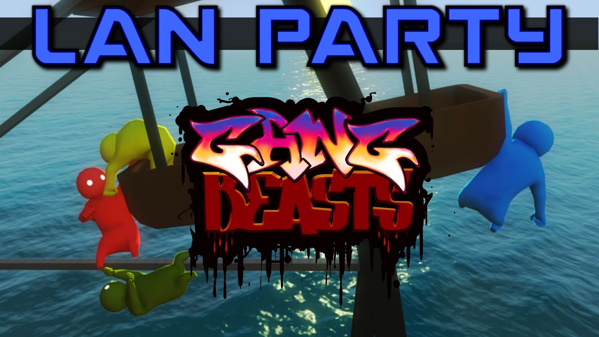 Gang Beasts - Wheel of Pain - LAN Party