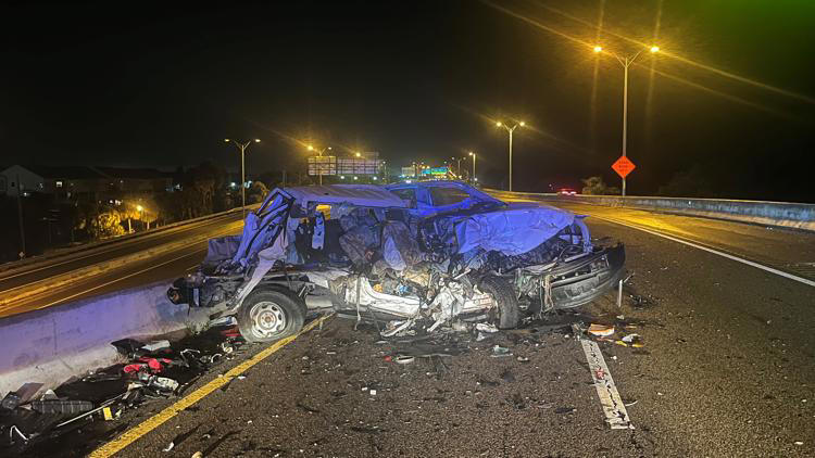 Wrong-way driver crashes into off-duty deputy on Skyway while being ... Wrong-way driver crashes into off-duty deputy on Skyway while being ...