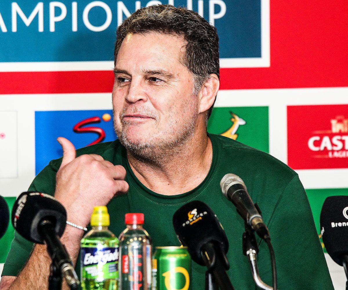 Springbok coach Rassie Erasmus opens up about his operation