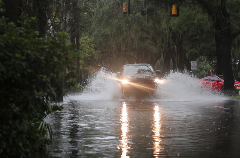 Savannah is under a flash flood warning. Find flood-prone areas here