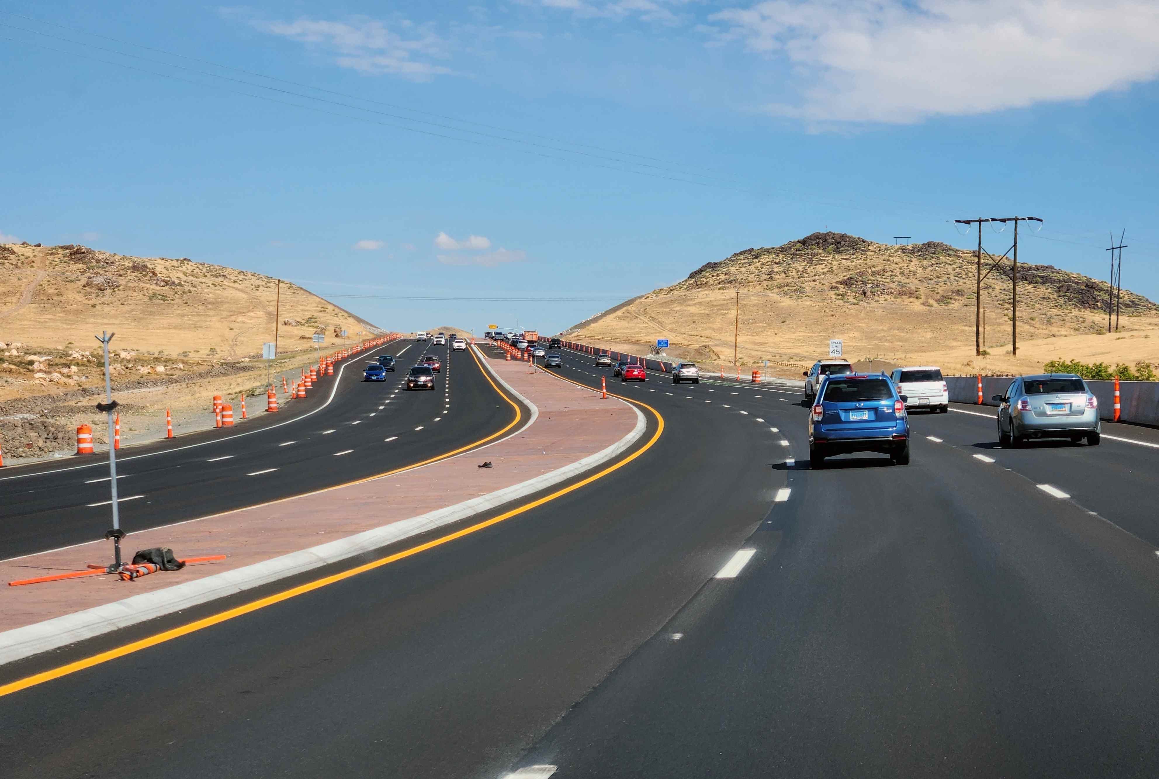 NDOT opens lanes on Pyramid Highway as road work progresses