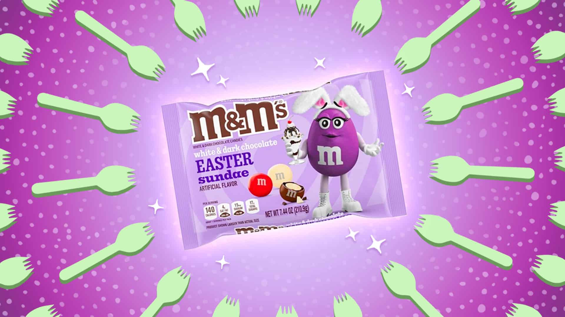 Our Honest Review of New Easter Sundae M&M's