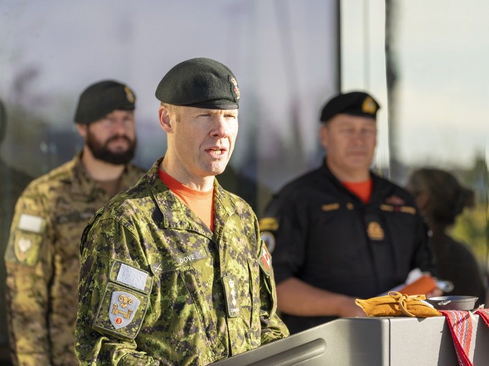 Edmonton Garrison holds ceremony in advance of National Day of Truth ...