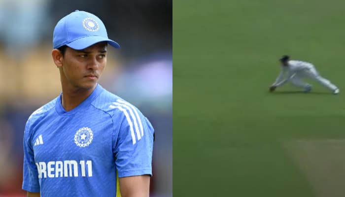 IND vs BAN, 2nd Test Day 1: Yashasvi Jaiswal takes a stunning catch to ... IND vs BAN, 2nd Test Day 1: Yashasvi Jaiswal takes a stunning catch to ...
