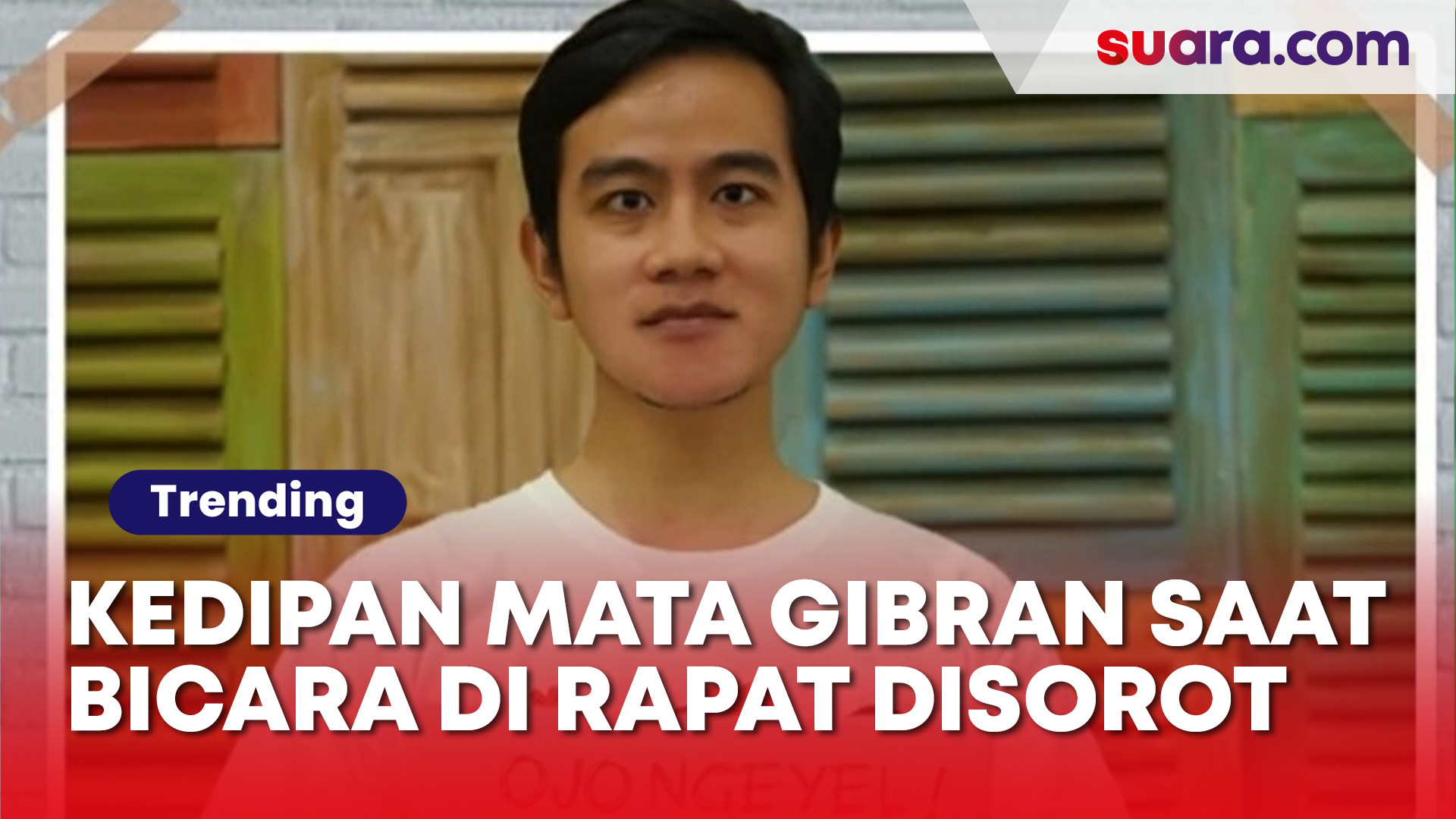 Kedipan Mata Gibran saat Bicara di Tengah Rapat Disorot, Netizen ... Kedipan Mata Gibran saat Bicara di Tengah Rapat Disorot, Netizen ...