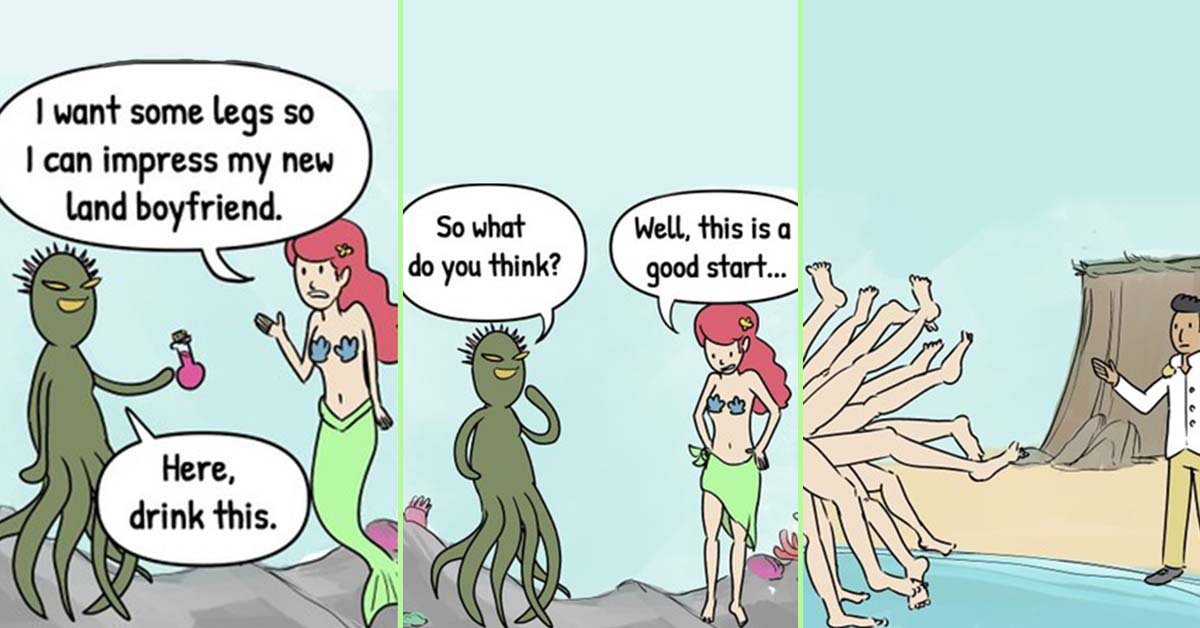 30 Darkly Funny But Oddly Wholesome Twist Ending Comics From Danby Draws