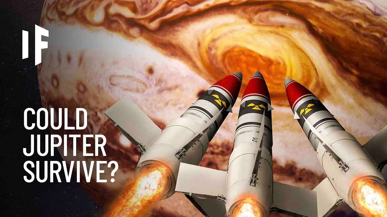 What if we detonated nuclear weapons on Jupiter?