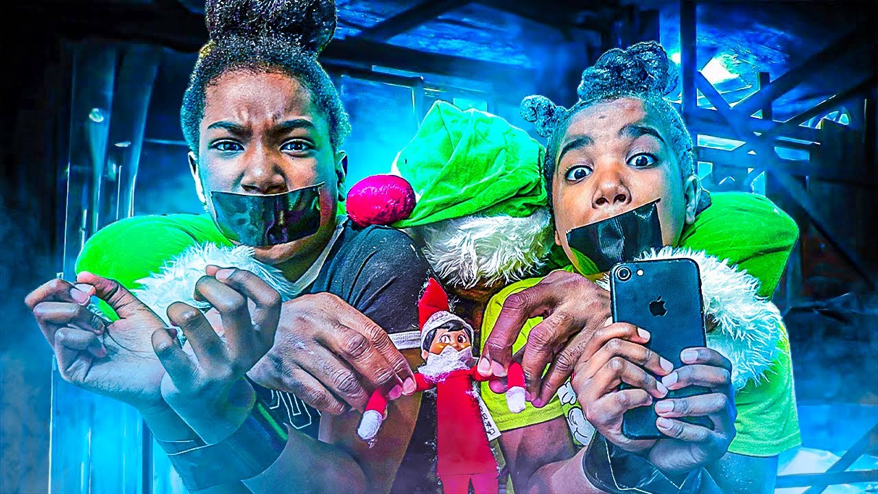 Girl touches Elf on Shelf and instantly regrets it