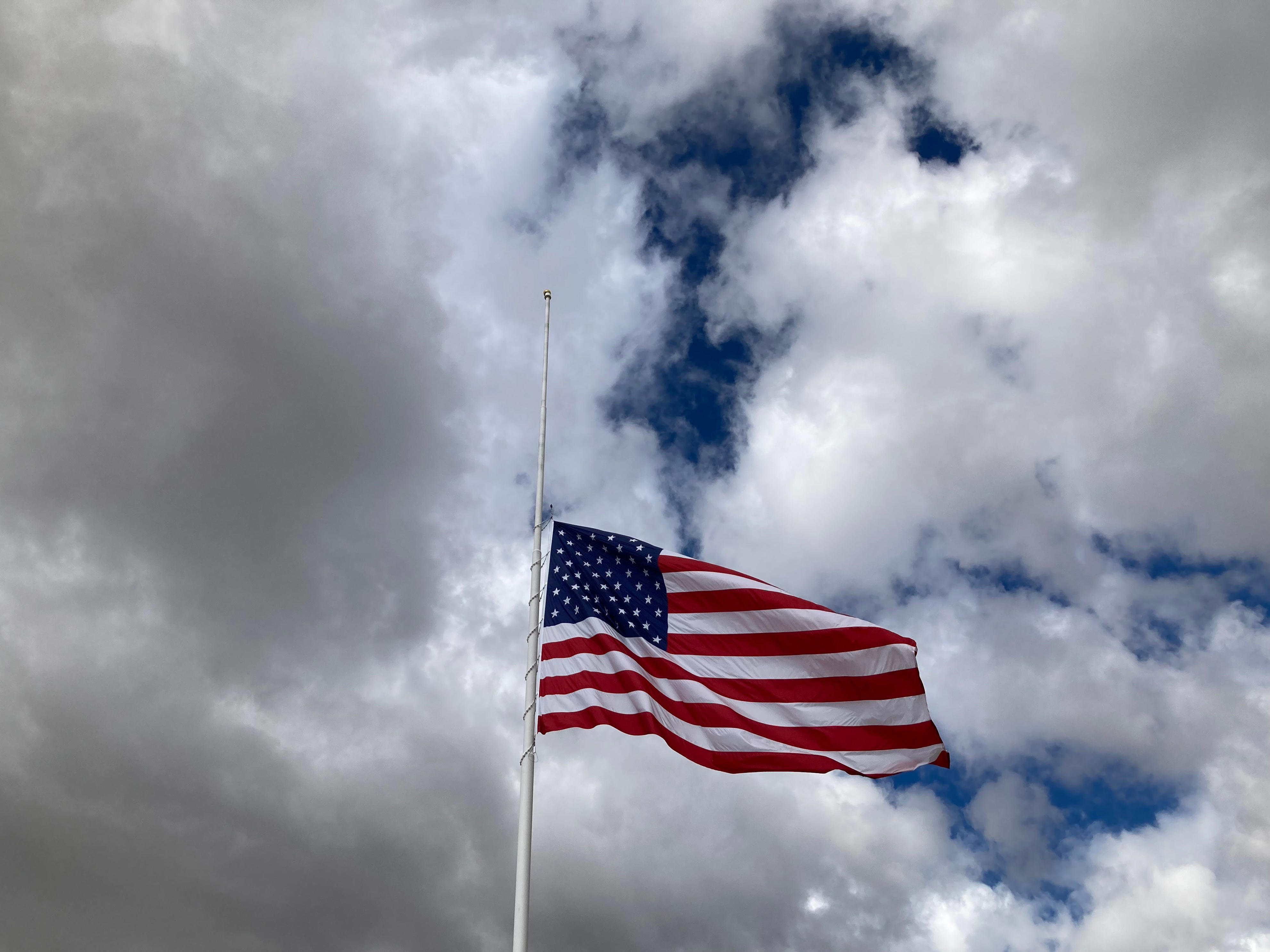 Flags are at half-staff in Rhode Island today. Here's why