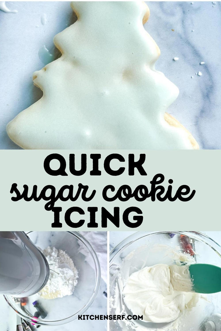 Quick Icing with Powdered Sugar