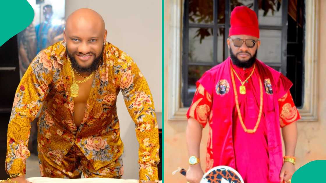 Yul Edochie beams with pride as his newborn daughter is used as point ...