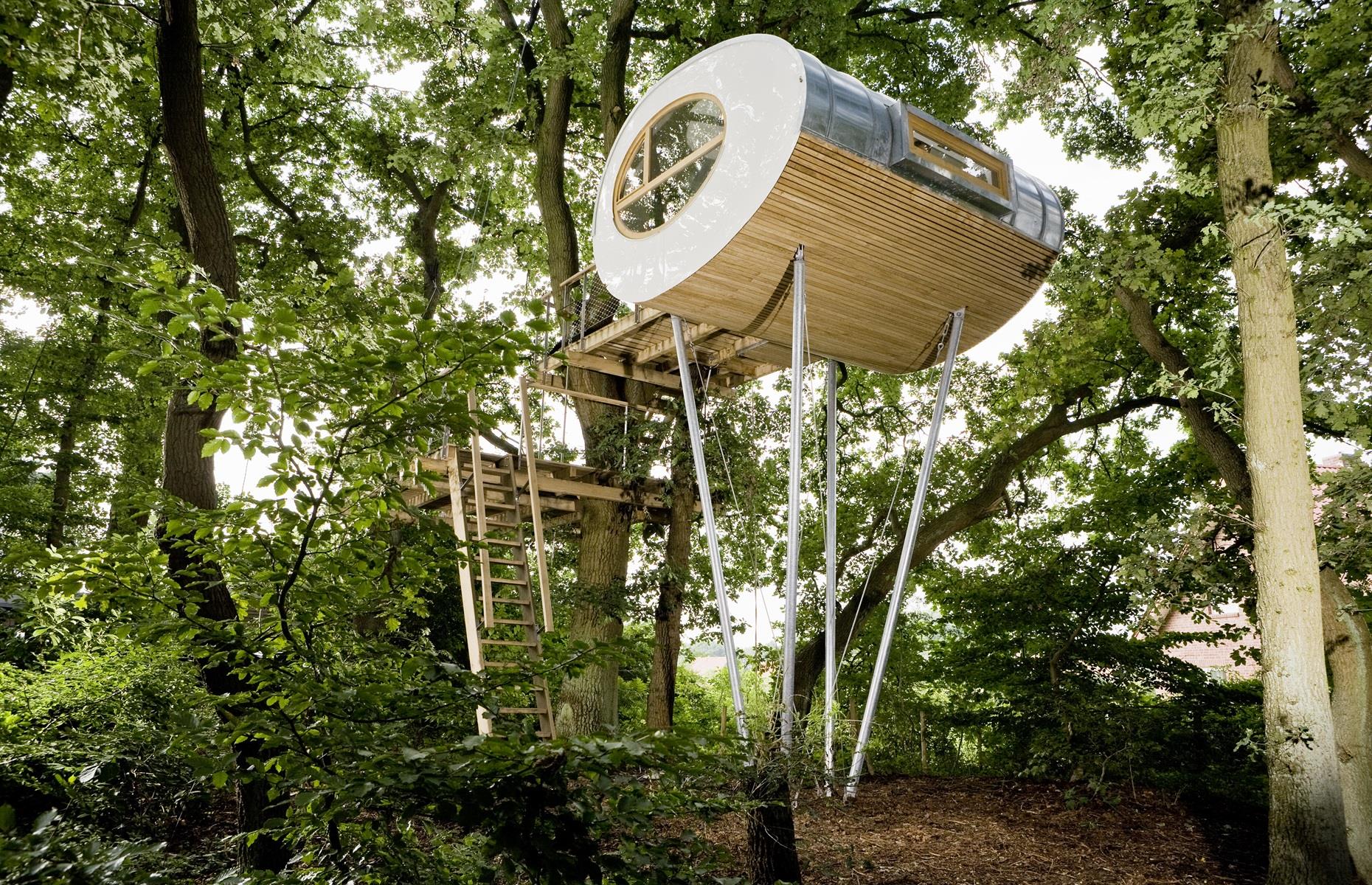 Unique houses constructed in places no one thought to build before