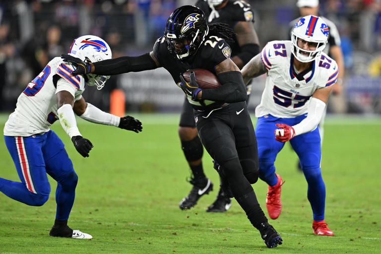 Derrick Henry, Baltimore Ravens vs Buffalo Bills: Stats, score updates ...