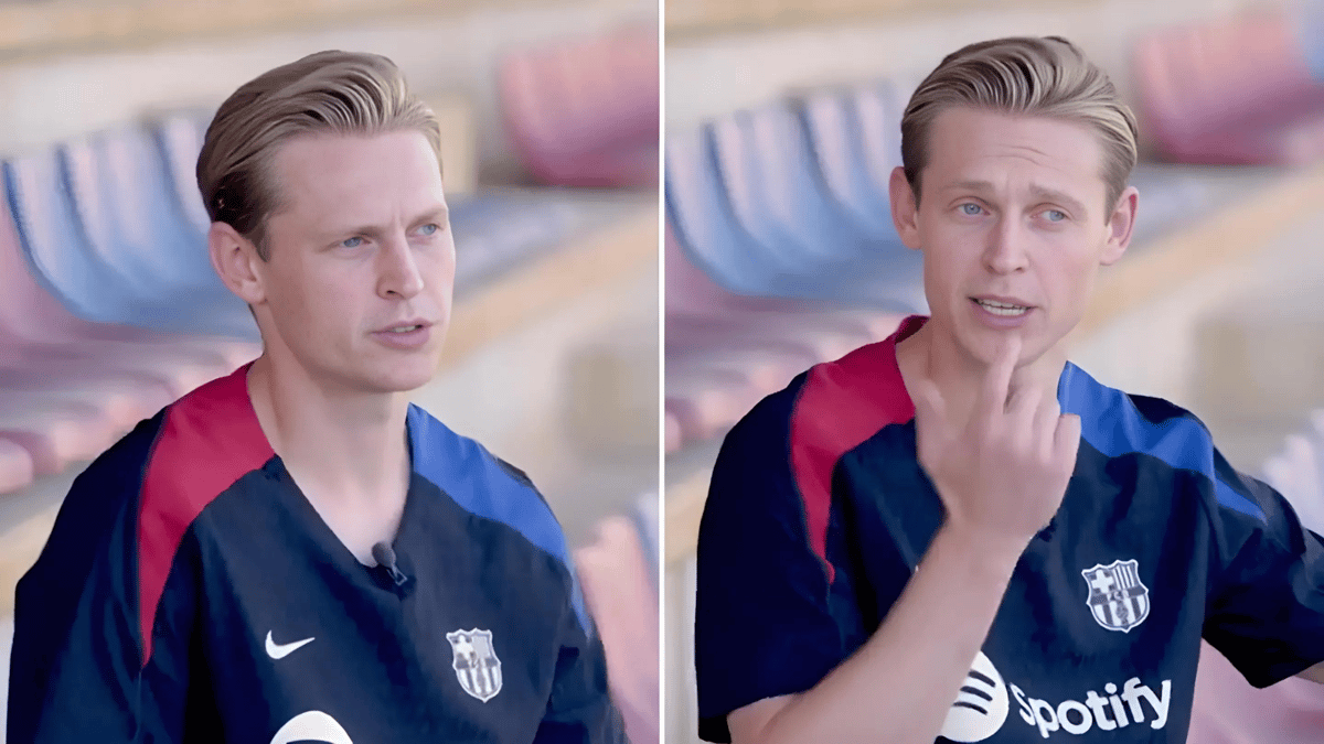 Frenkie de Jong doorbreekt stilte en doet eindelijk zijn verhaal Frenkie de Jong doorbreekt stilte en doet eindelijk zijn verhaal
