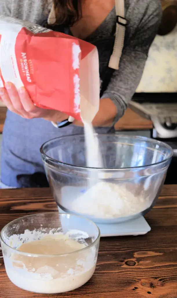 Sourdough Conversion Baking Chart (Grams to Cups)