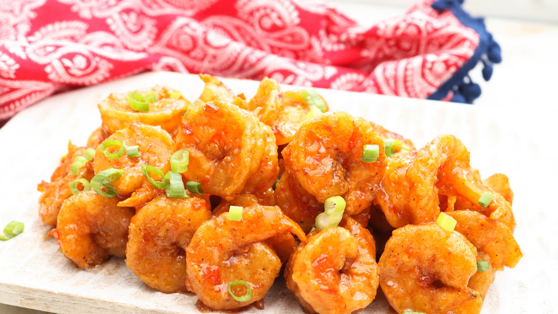 These Fried Shrimp Are Big On Flavor! Game Day Fire Cracker Shrimp