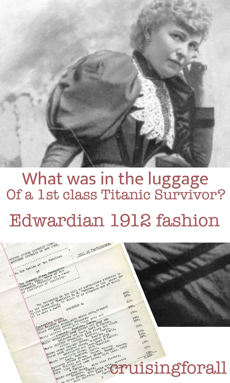 Secrets of Titanic's 1st Class: Inside the Elegant Suitcase of an ...