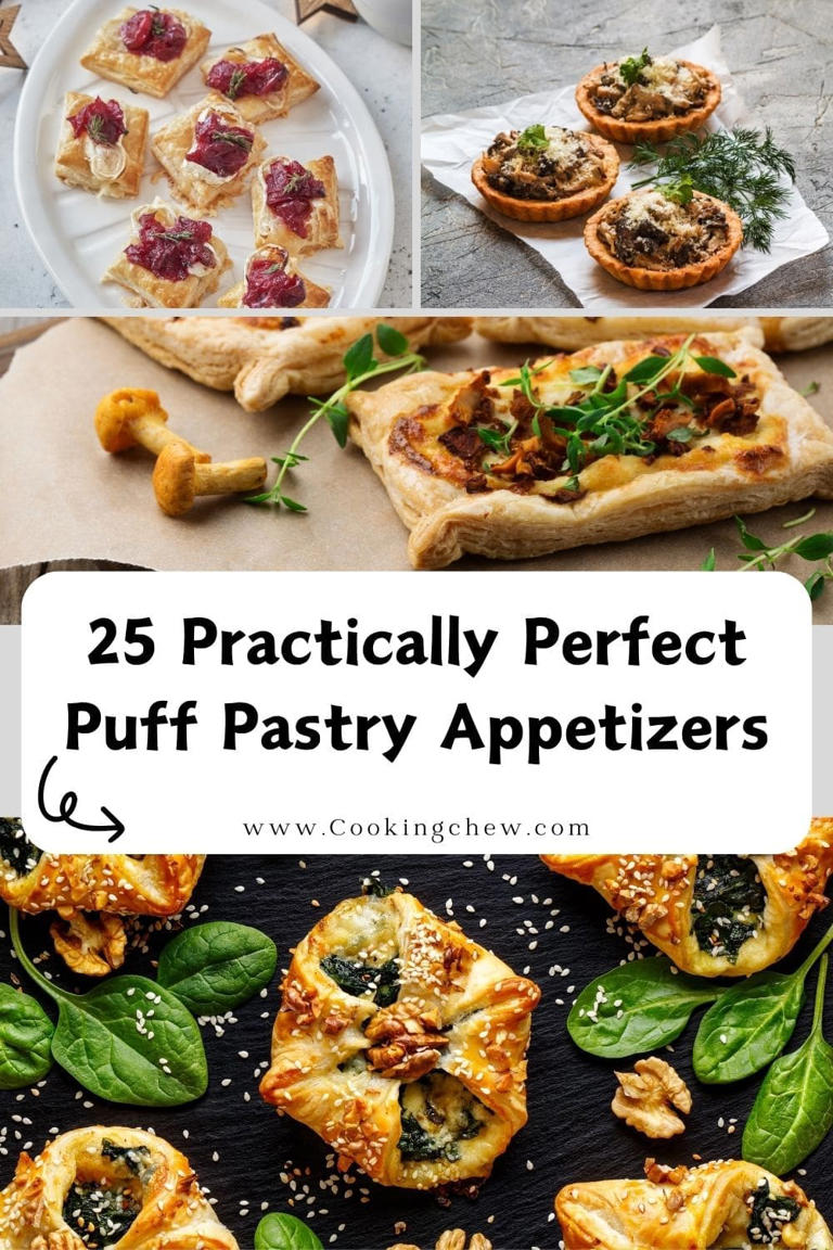 25 Practically Perfect Puff Pastry Appetizers
