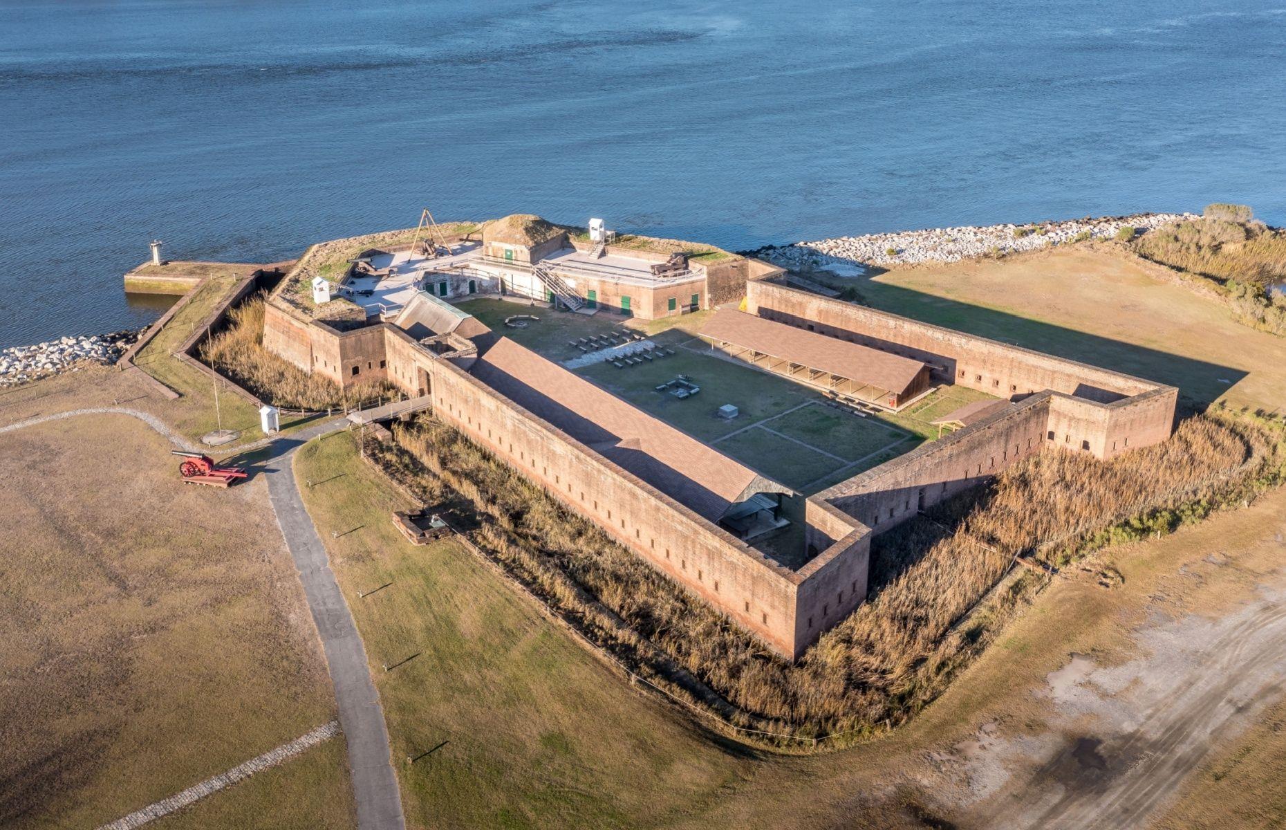 Must-see Civil War forts standing strong in America today