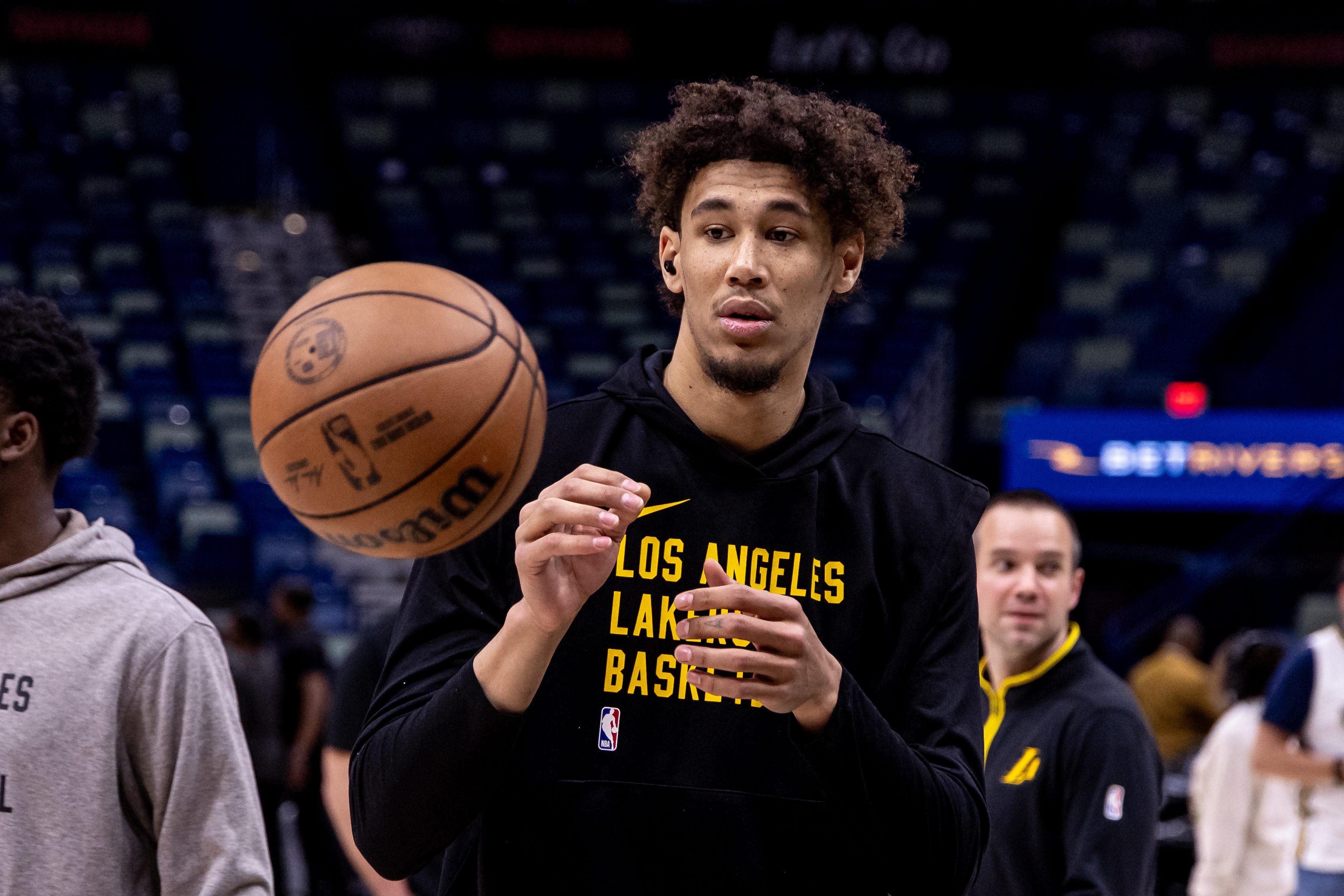 Jaxson Hayes knows he will have to carry a bigger load for a while