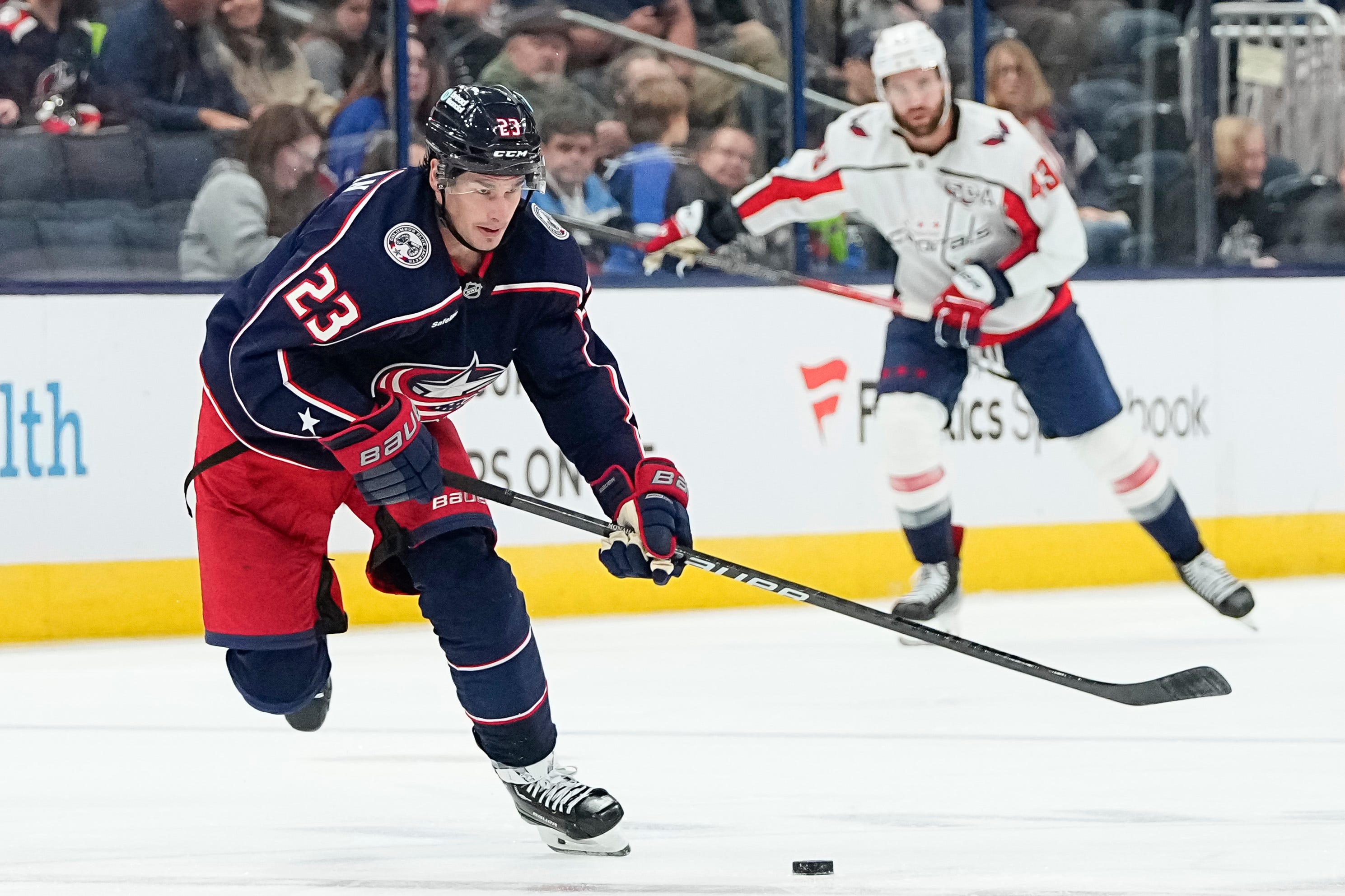 After Johnny Gaudreau's death, Sean Monahan felt at home with Columbus ...