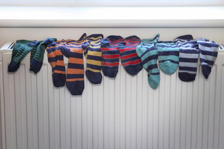 UK households told to 'stop' drying clothes on radiators
