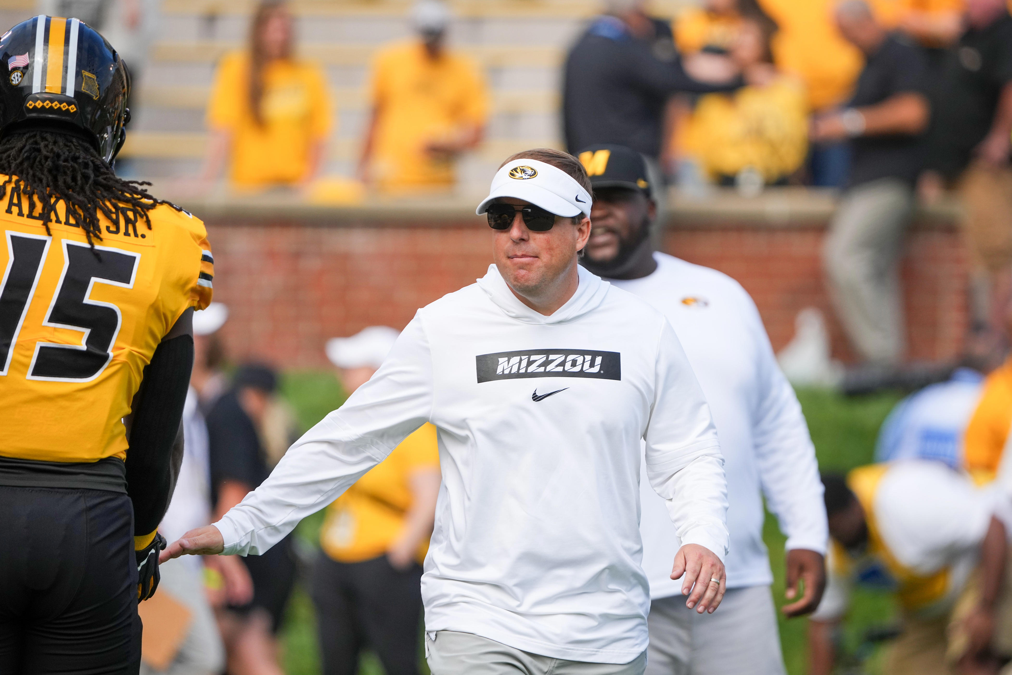 Why Missouri football coach Eli Drinkwitz expects to see Marcel Reed at ...