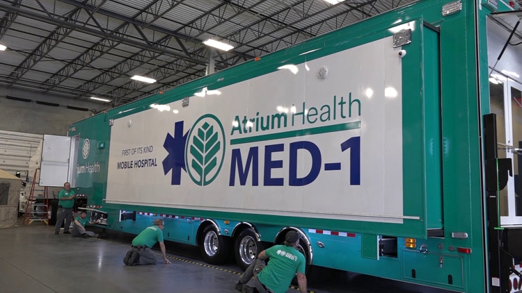 Atrium Health deploys mobile hospital to assist Helene survivors in ... Atrium Health deploys mobile hospital to assist Helene survivors in ...