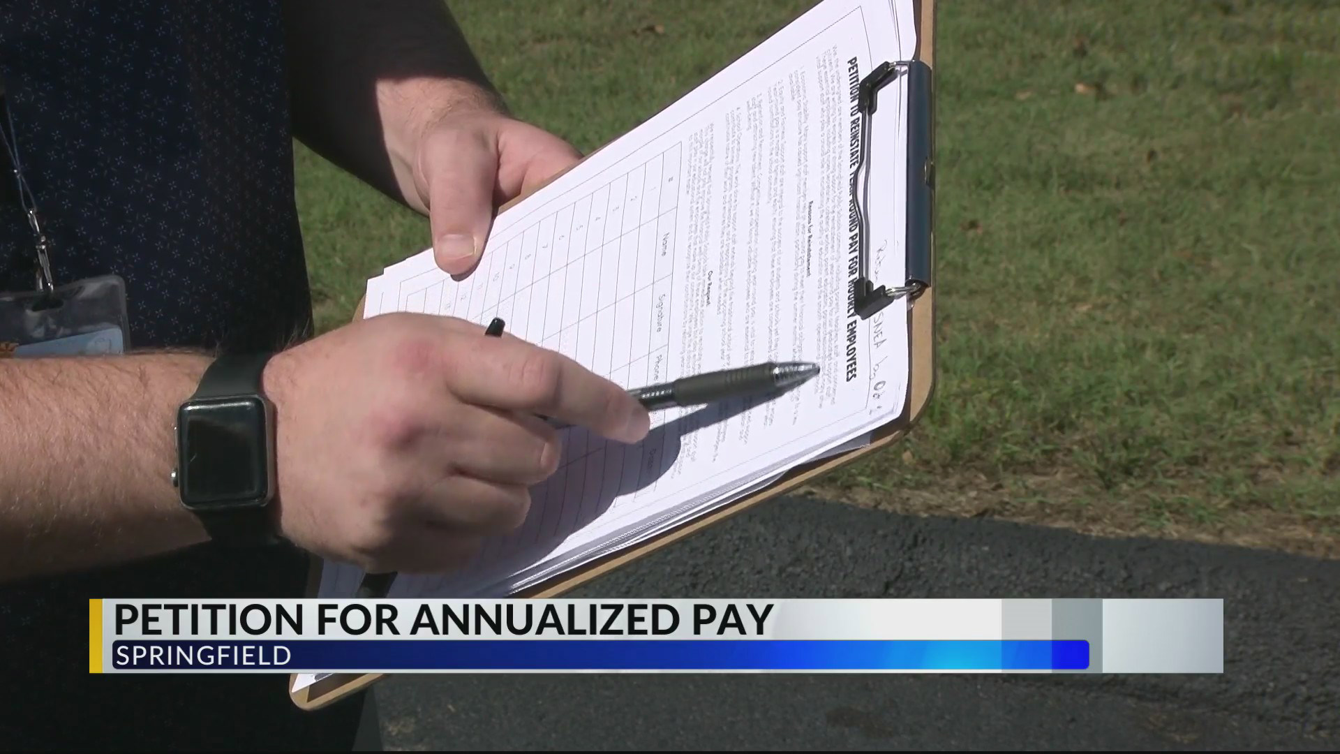 Petition circulating to revert SPS staff back to annualized pay Petition circulating to revert SPS staff back to annualized pay