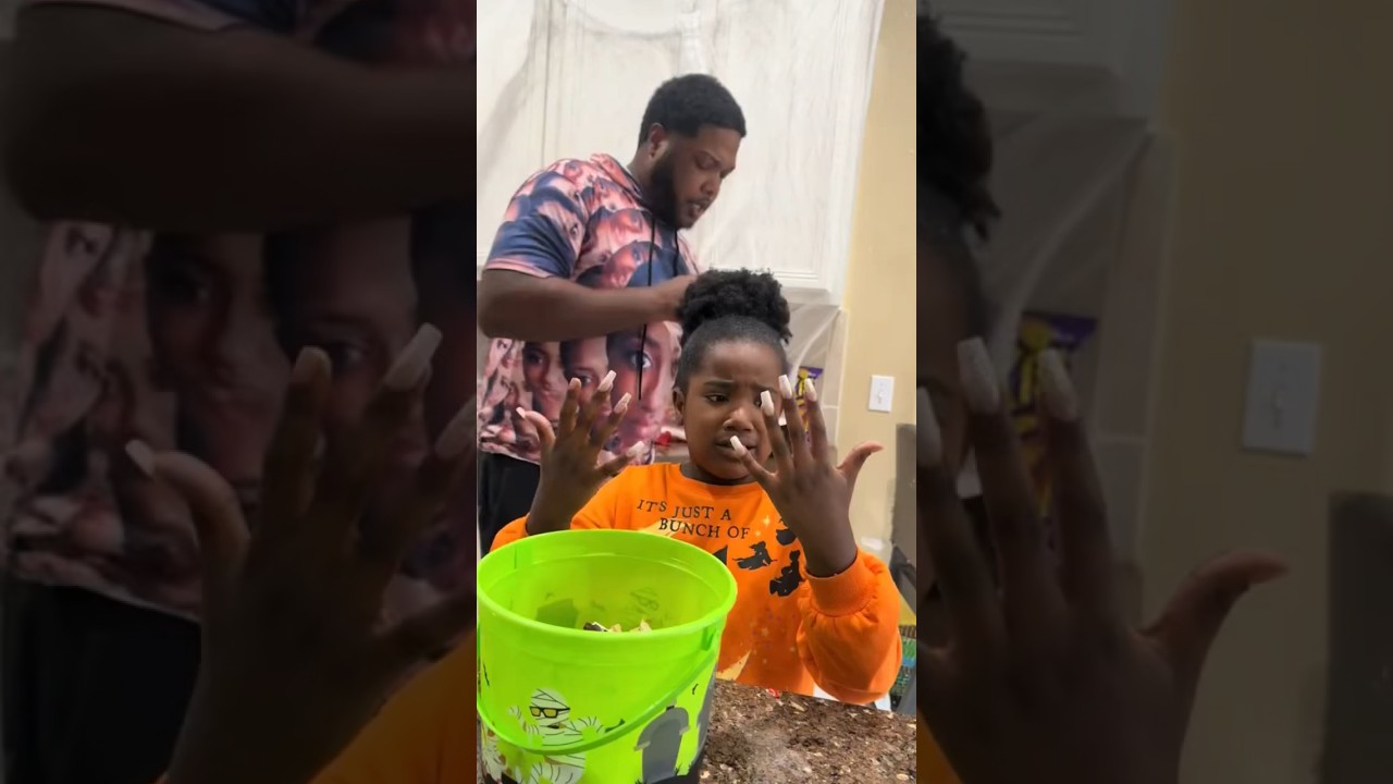Girl Needs a Napkin: Hilarious Spill Leaves Dad Speechless