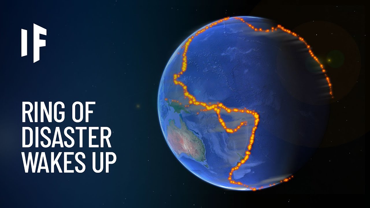 Imagine the Ring of Fire erupting right now