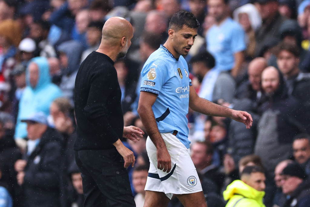 Pep Guardiola offers Rodri update amid surprise Super Bowl LIX appearance