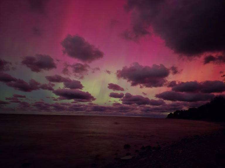 Northern Lights could be seen in CNY Monday night