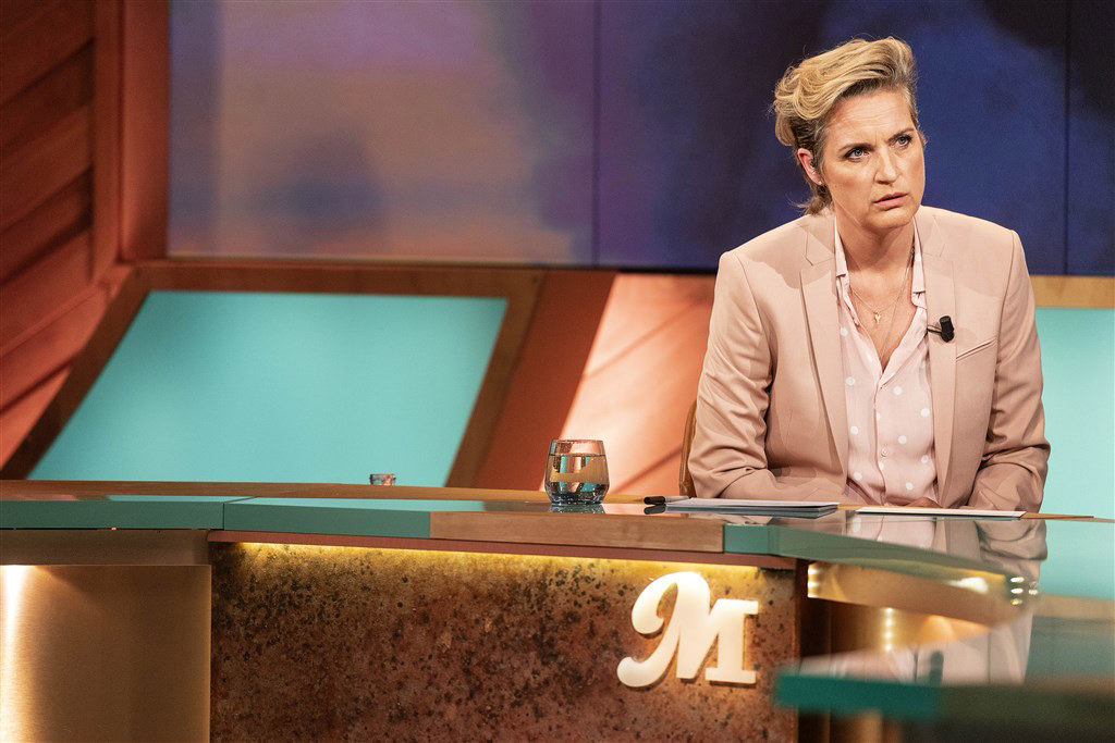 Margriet van der Linden heeft geen heimwee naar presenteren talkshow Margriet van der Linden heeft geen heimwee naar presenteren talkshow