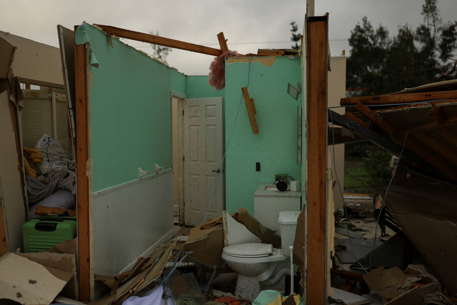 In pictures: Hurricane Milton leaves path of destruction across Florida In pictures: Hurricane Milton leaves path of destruction across Florida
