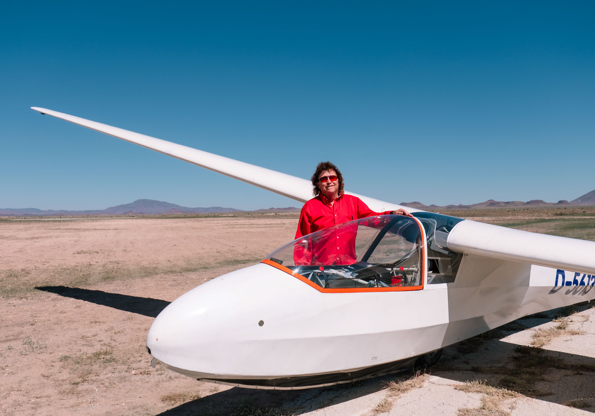 Gliding Through the Skies Over Marfa