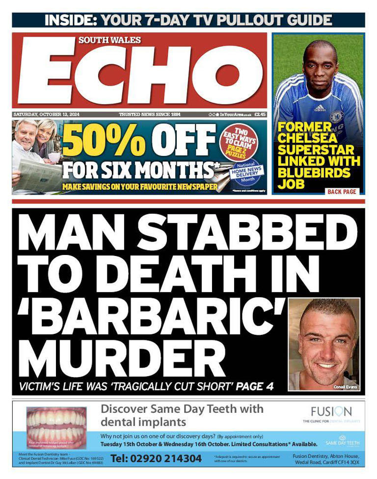 Wales' papers: Foden abuse row and 'barbaric' stabbing Wales' papers: Foden abuse row and 'barbaric' stabbing