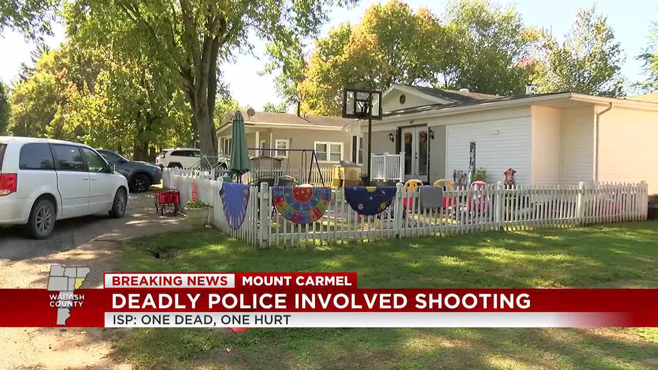ISP investigating deadly police involved shooting in Mt. Carmel ISP investigating deadly police involved shooting in Mt. Carmel