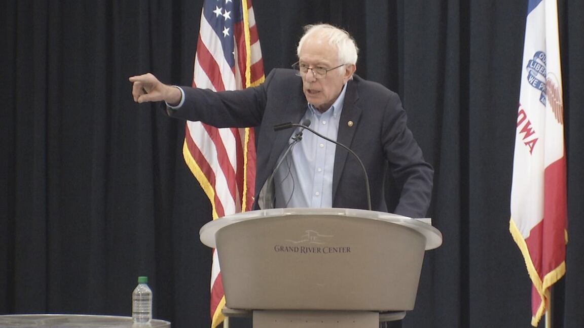 Bernie Sanders coming to Iowa City