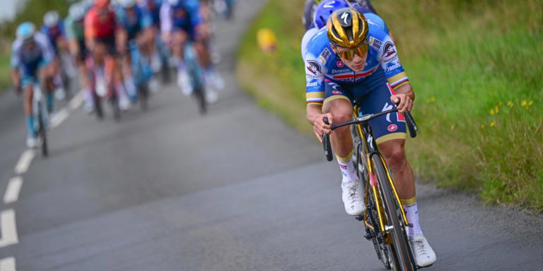 Remco Evenepoel voor het eerst te zien in Amstel Gold Race