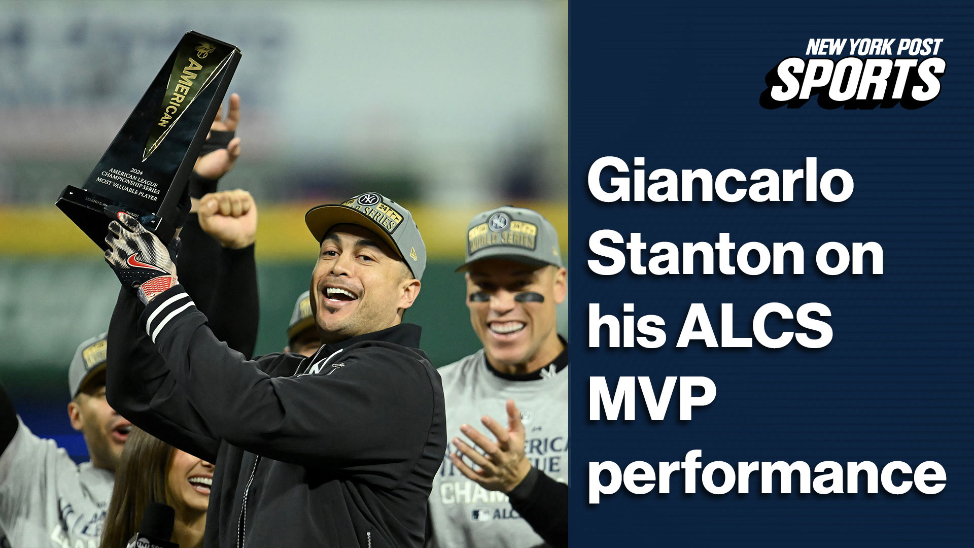Giancarlo Stanton breaks down his home run that tied the game and ... Giancarlo Stanton breaks down his home run that tied the game and ...