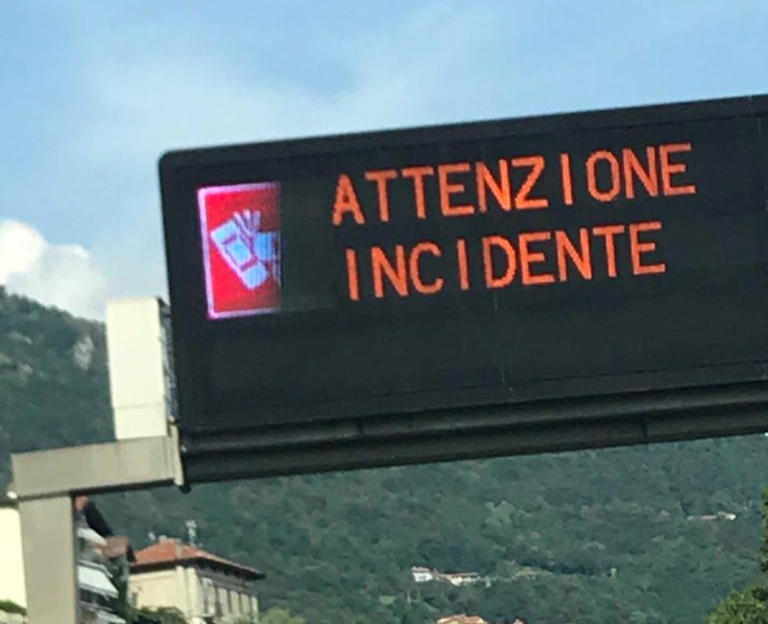 Colico. Disagi al traffico sulla statale 36 per incidente