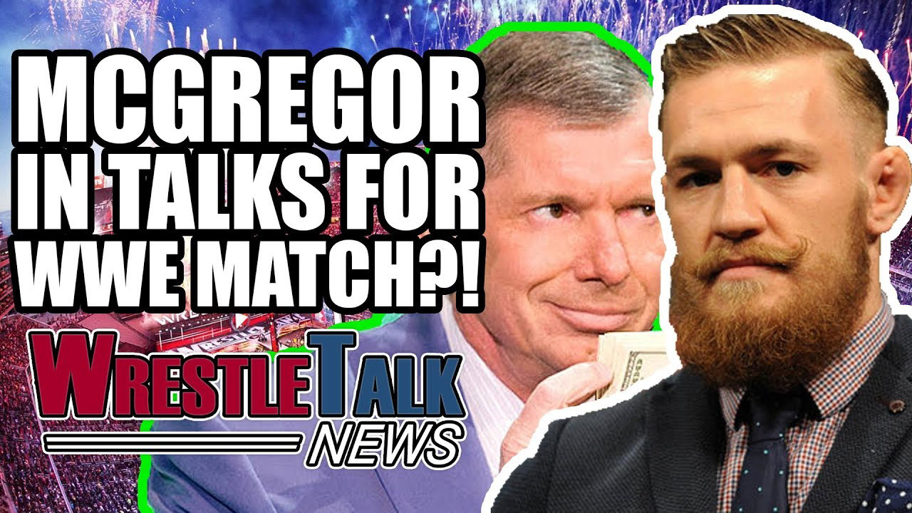 Conor McGregor IN TALKS For WWE Match! Ronda Rousey Teases WWE MOVE ... Conor McGregor IN TALKS For WWE Match! Ronda Rousey Teases WWE MOVE ...
