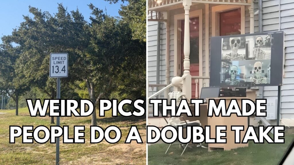52 Weridly Random and Ominous Things People Spotted